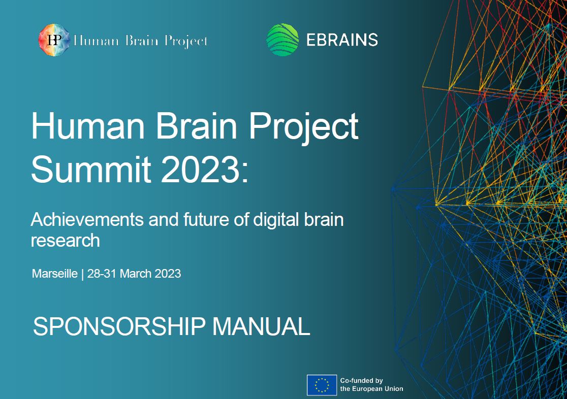 Sponsorship – Human Brain Project Summit 2023: Achievements and future ...